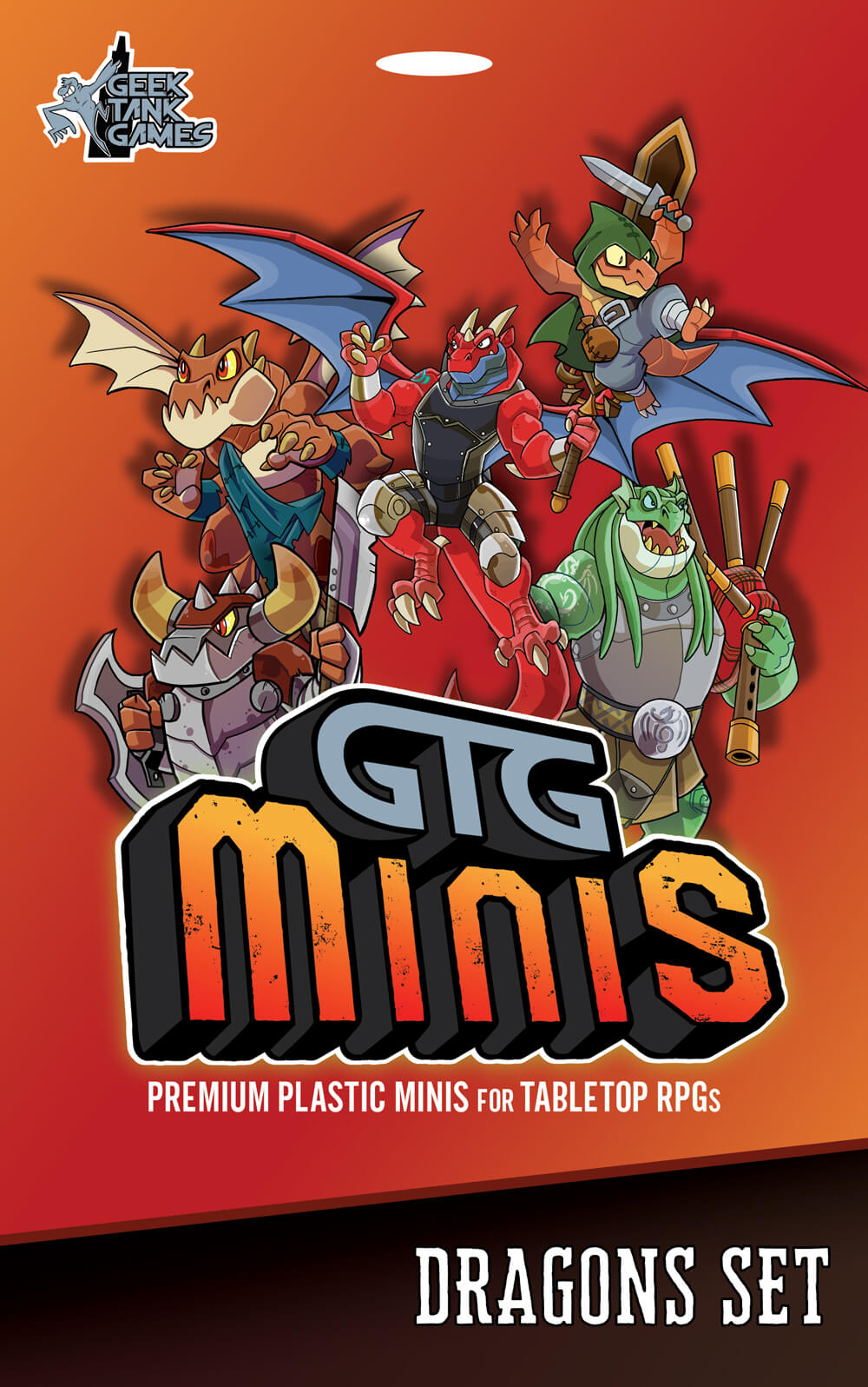 GTG Minis Dragon Set – Geek Tank Games